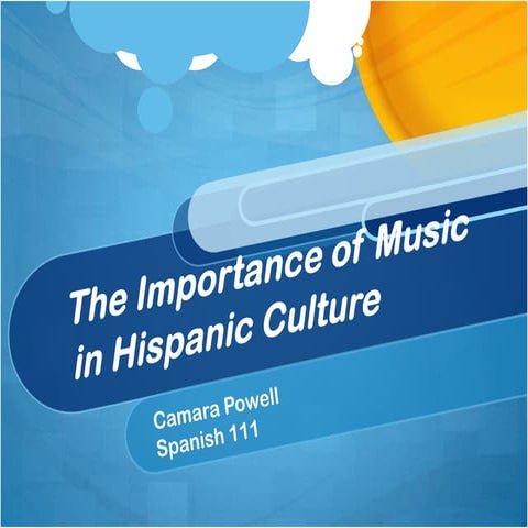 Hispanic Music | PPTX