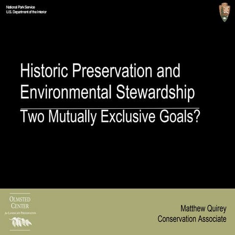 Encouraging Historic Preservation ppt | PPT