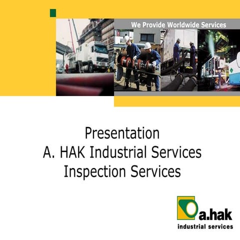 Presenation A HAK Industrial Services | PDF