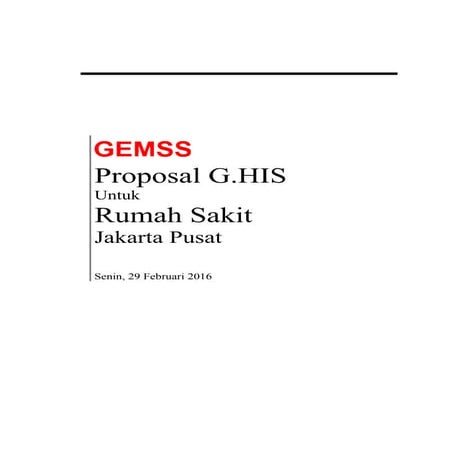 His proposal new_standard_20160229_bahasa 2003 | PDF