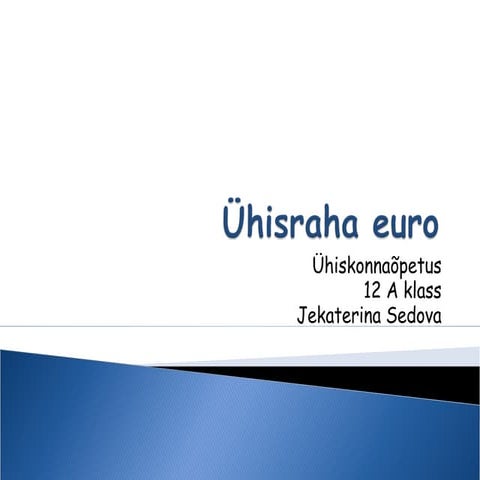 üHisraha euro | PPT