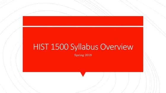 7th visual syllabus | PPT
