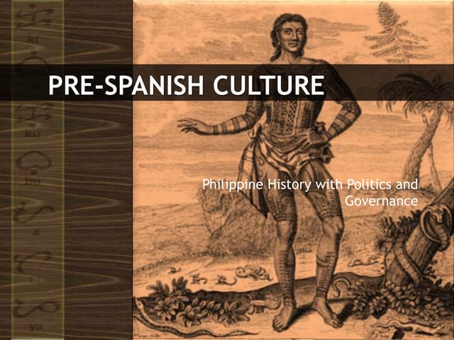 Pre colonial-period | PPTX