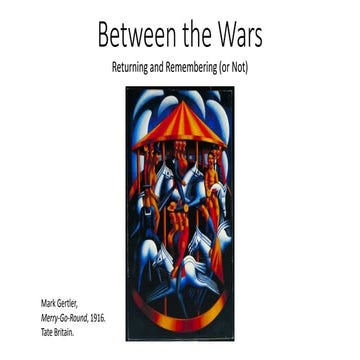 Hist a390 between the wars | PPT