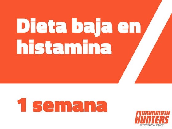 Low histamine diet (1 week) | PPT