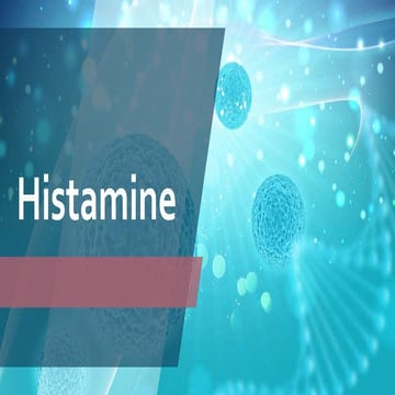 Histamine | PPT
