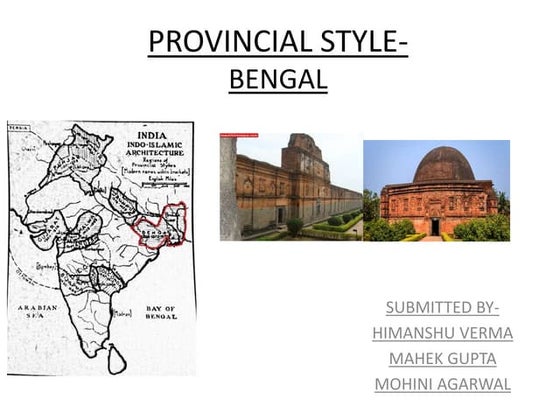 PROVINCIAL STYLE OF ARCHITECTURE- MALWA | PPT