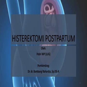 Histerektomi postpartum | PDF