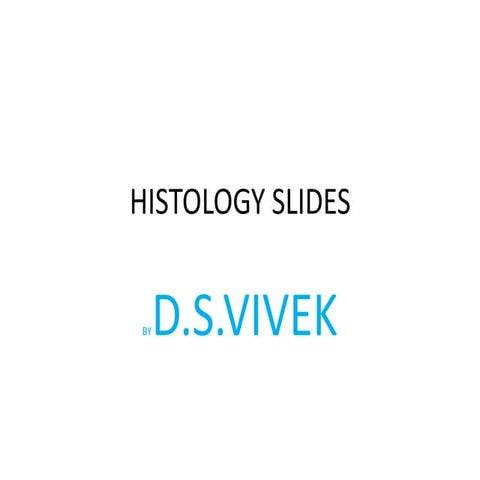 Histology 1 Pptx