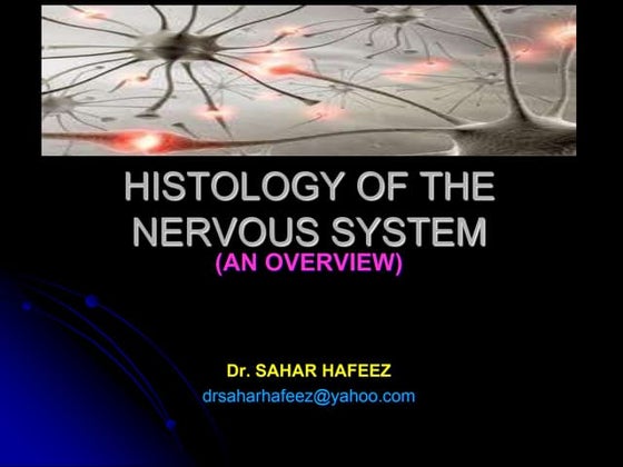 Nervous Tissue Histology Ppt