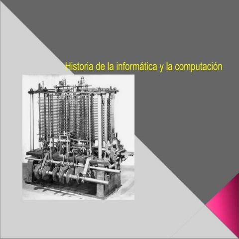 Historia | PPT | Computing | Technology & Computing