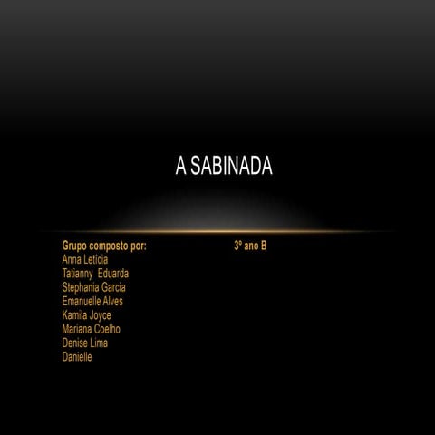 A Sabinada | PPTX