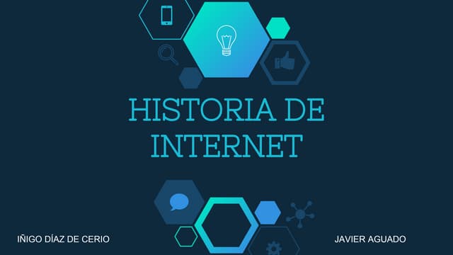 EVOLUCIÓN DEL INTERNET | PPTX