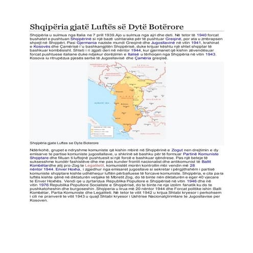 Lufta e dyte boterore! | PPTX