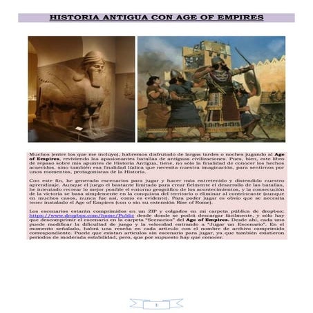 Historia antigua age | PDF