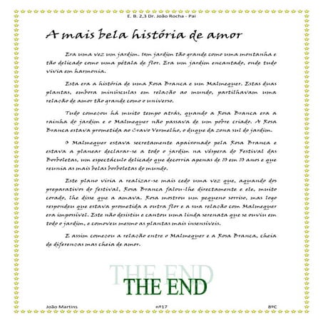 Rosa Branca e Malmequer | PDF