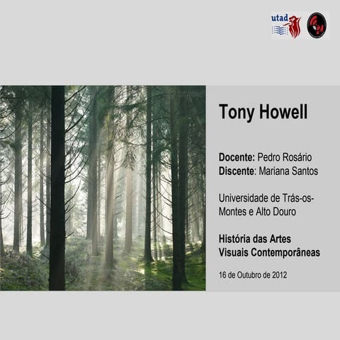 Trabalho sobre Tony Howell | PPT