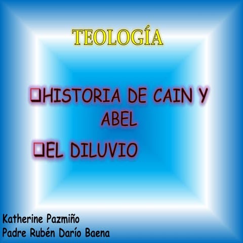 Historia de cain y abel | PPTX