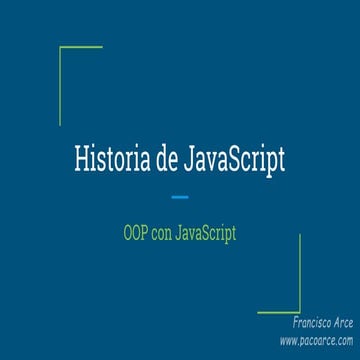 Historia de java script | PDF
