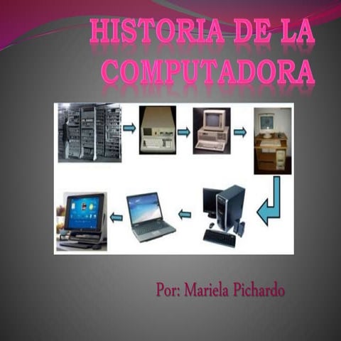 Historia de la computadora | PPTX