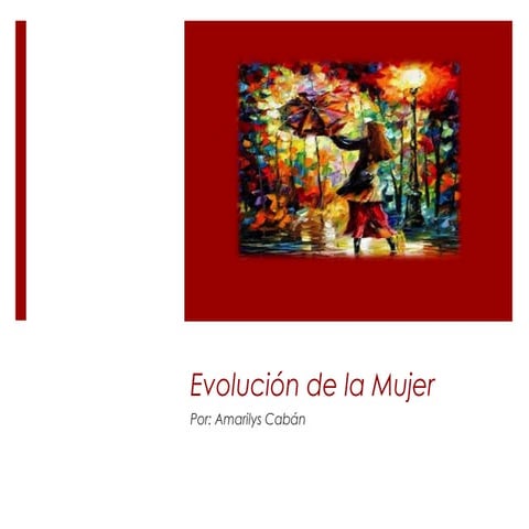 Rol de la mujer | PPTX