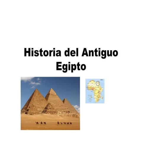 Historia del antiguo egipto | PPTX