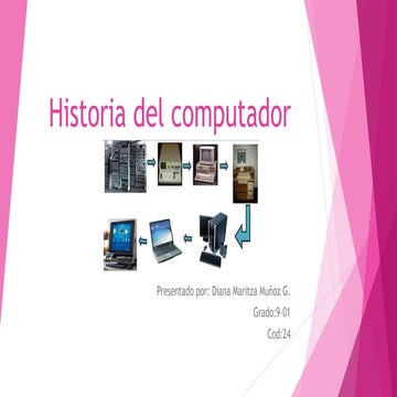 Historia del computador 1 | PPTX