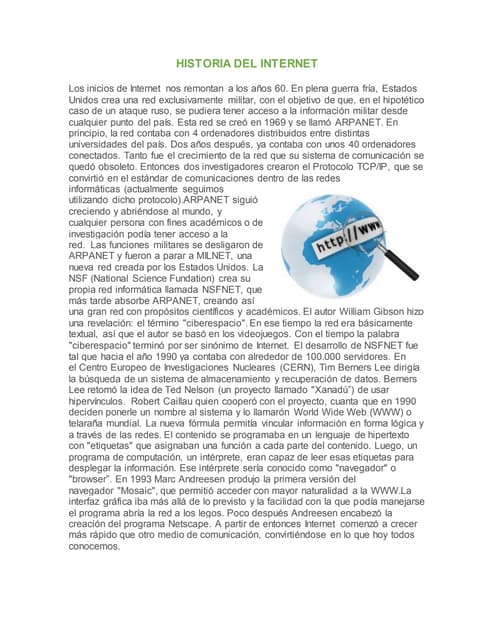 Etapas del internet. | PPTX | Internet | Computing