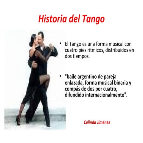 Historia Del Tango | PPT