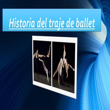 Historia del traje de ballet | PDF