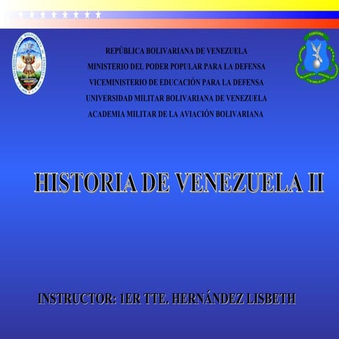 Historia de venezuela | PPT