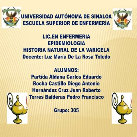 Historia natural del vih | PPTX