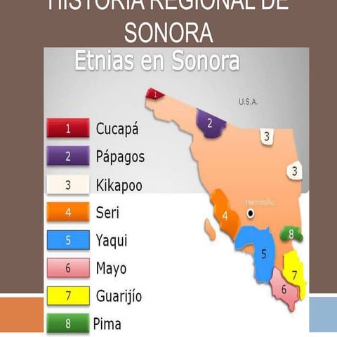 Etnias de Sonora | PPTX