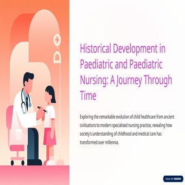 Trends and Modern concepts of Pediatric Nursing | PDF