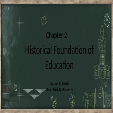 Historical-Foundation-of-Education 2024. ppt. | PPTX | Education