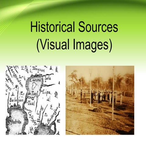 Historical-Sources (Visual Images)...... | PPT