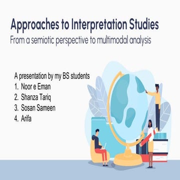 Approaches to Interpretation Studies slides | PDF
