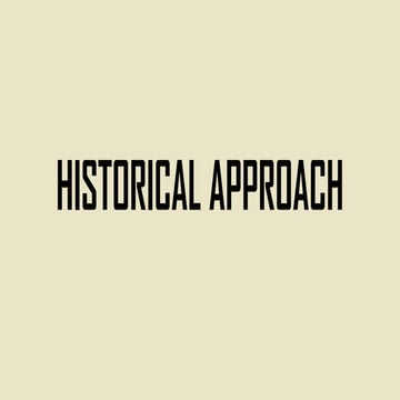 Historical and Biographical Approach | PPTX
