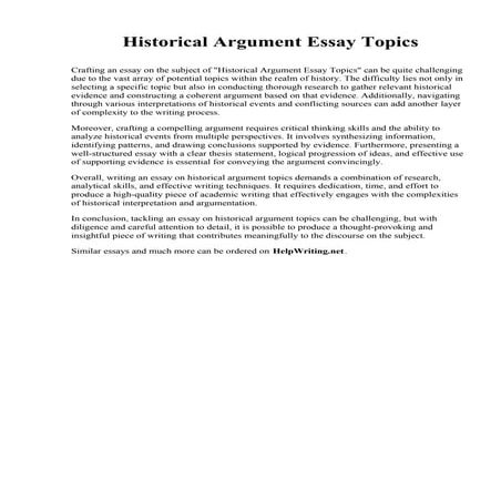 Argumentative History Essay Topics.pdf