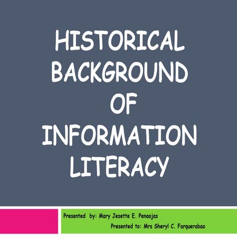 Historical background | PPT