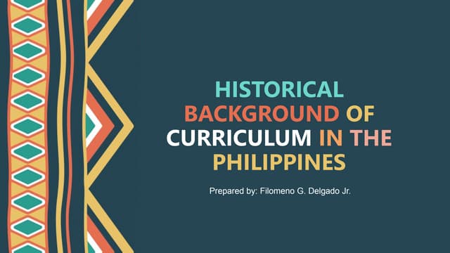 Education in Pre-colonial period | PPTX