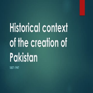 Historical context of the creation of Pakistan.pptx