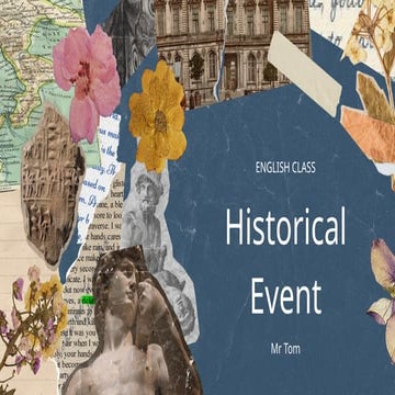 Historical event: the purpose, structure and language features | PPTX