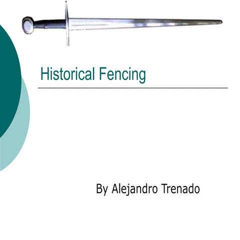 Historical Fencing | PPT