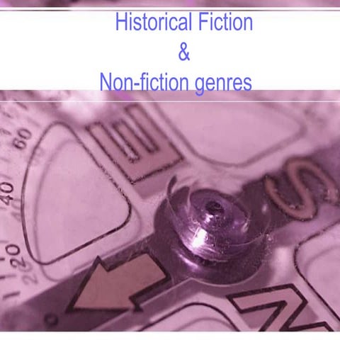 HistoricalFictionandbfbhNonfictiongenrelessonBooklistbonus-1.ppt