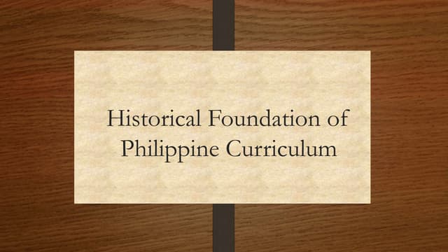 Journey in the Basic Education Curricular reforms | PDF