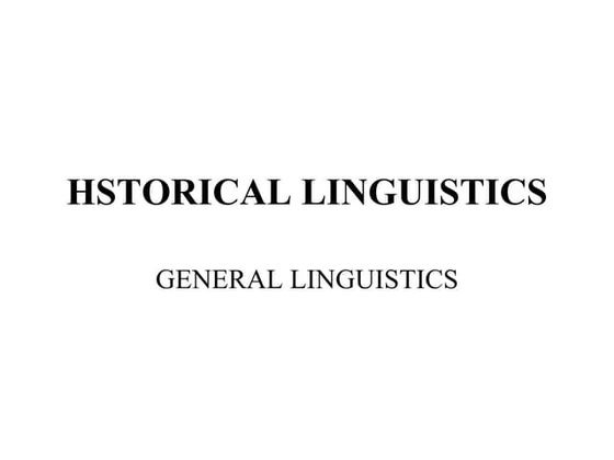 Language change | PPT | Genealogy and Ancestry | Hobbies & Interests