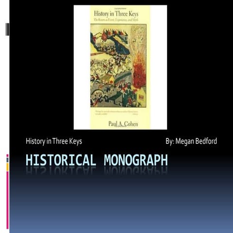 Historical monograph | PPTX