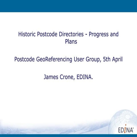 Historic Postcode Directories | PDF | Databases | Computer Software and ...