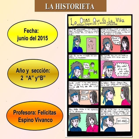 Guía práctica para confeccionar una historieta | PDF